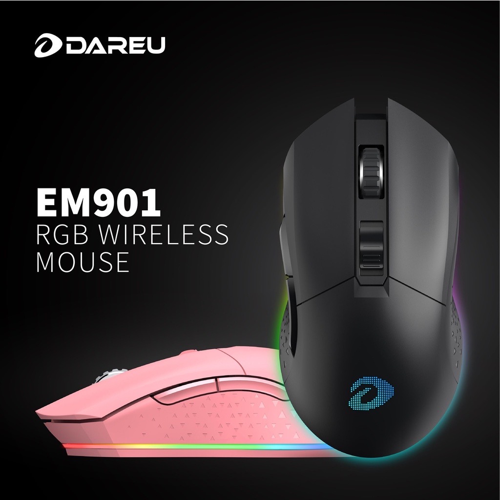 Chuột không dây Gaming Dareu EM901 Wireless Pin sạc